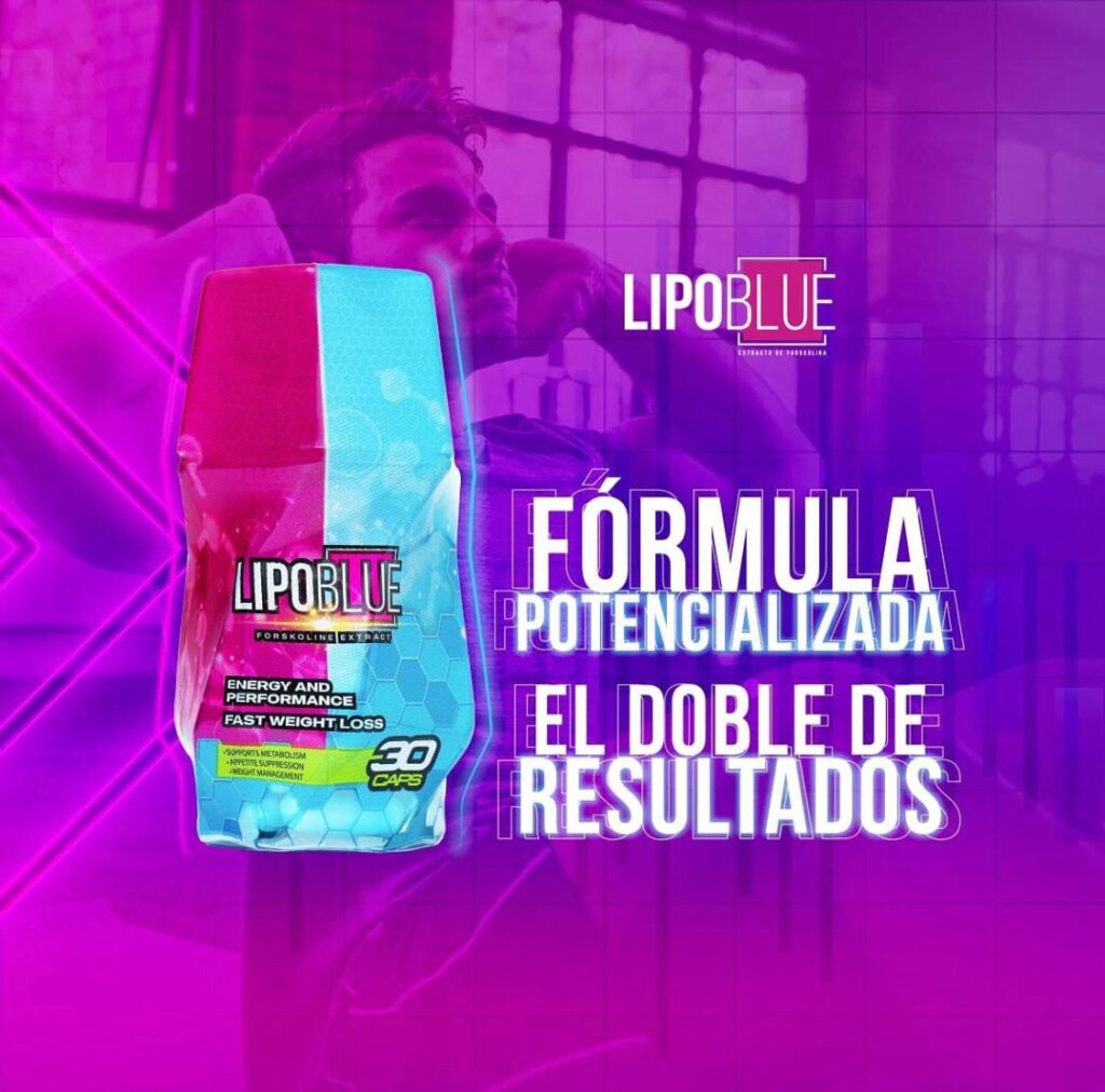 Lipo Blue Classic - 30 caps - 100% Natural - Vital Corpus